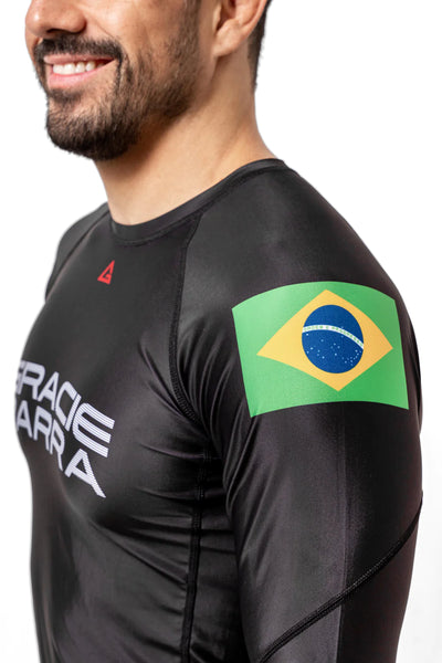 GB Lutador L/S Rashguard - Black – GB Wear UK