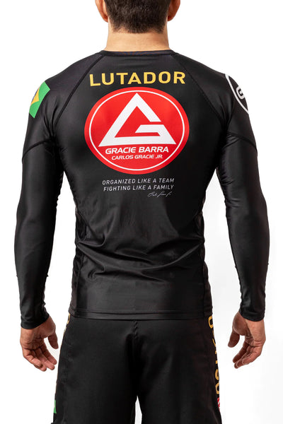GB Lutador L/S Rashguard - Black – GB Wear UK