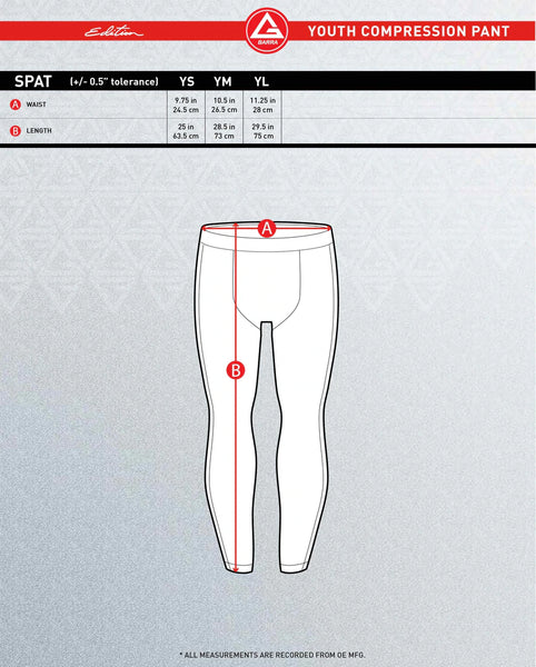 Youth Compression Pants - Black – GB Wear UK